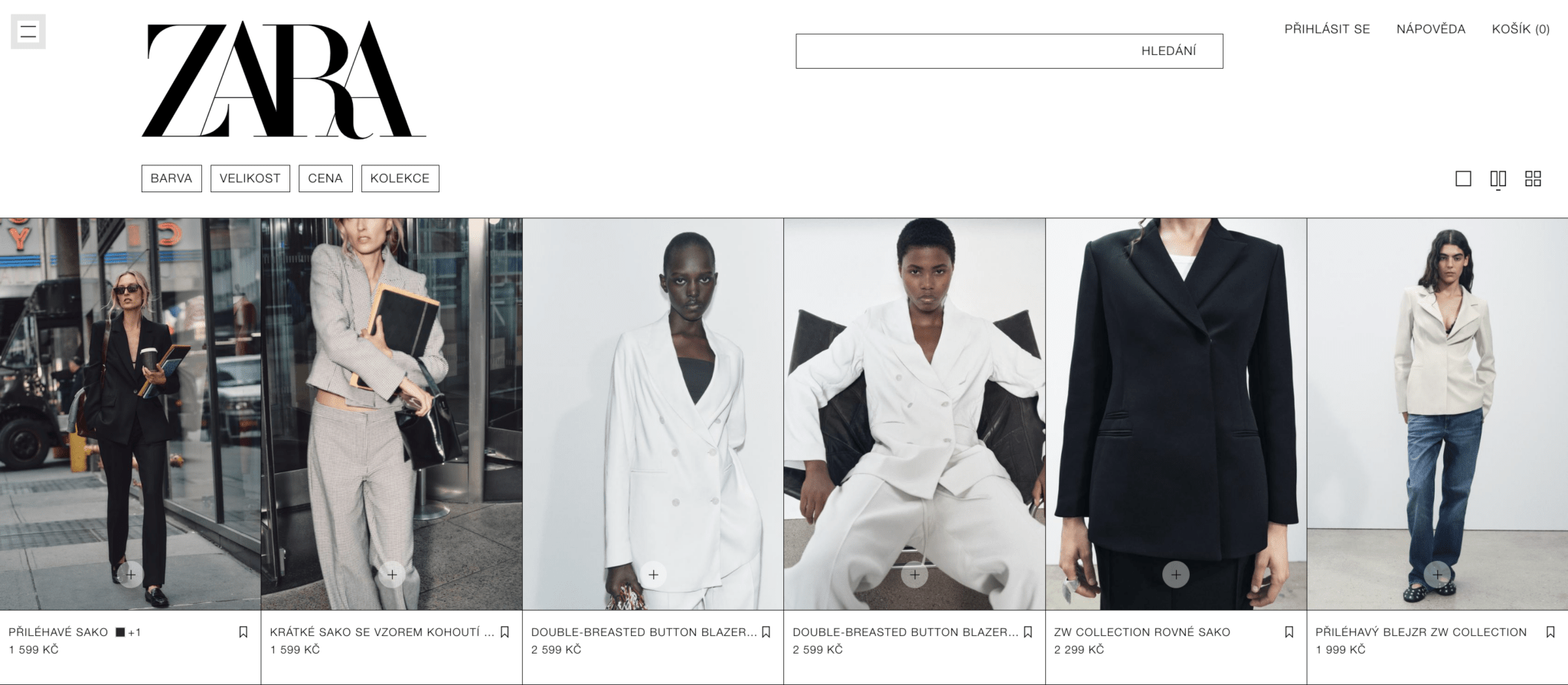 Zara - e-shop, prodejny, recenze - Puntanela.cz