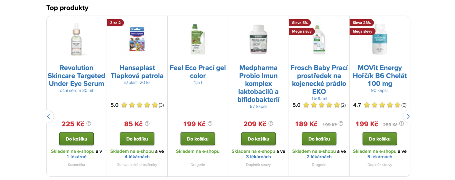 Dr. Max lékárna - e-shop, karta výhod, nabídka - Puntanela.cz