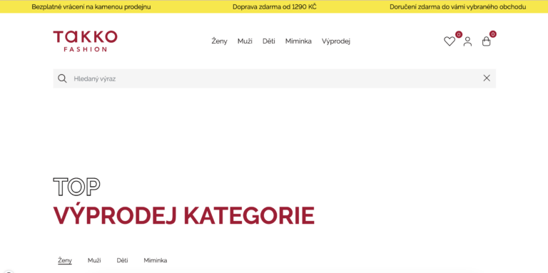 Takko - e-shop, leták, prodejny, recenze - Puntanela.cz